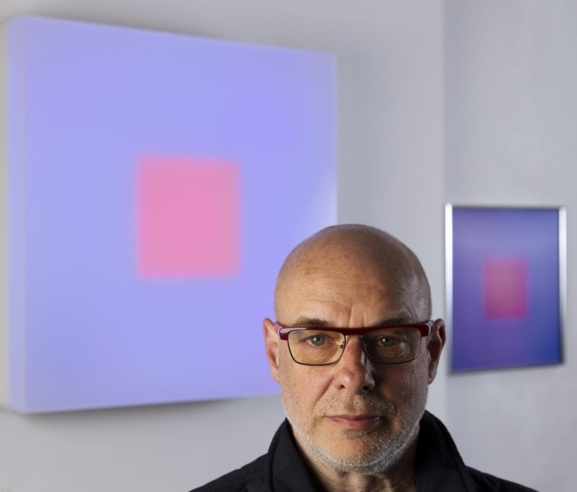 Brian Eno – biografia – GALLERIA VALENTINA BONOMO
